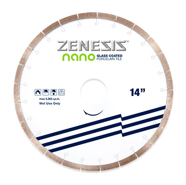 ZENESIS™ Silent Core NANO Diamond Blade – Diamond Tools International